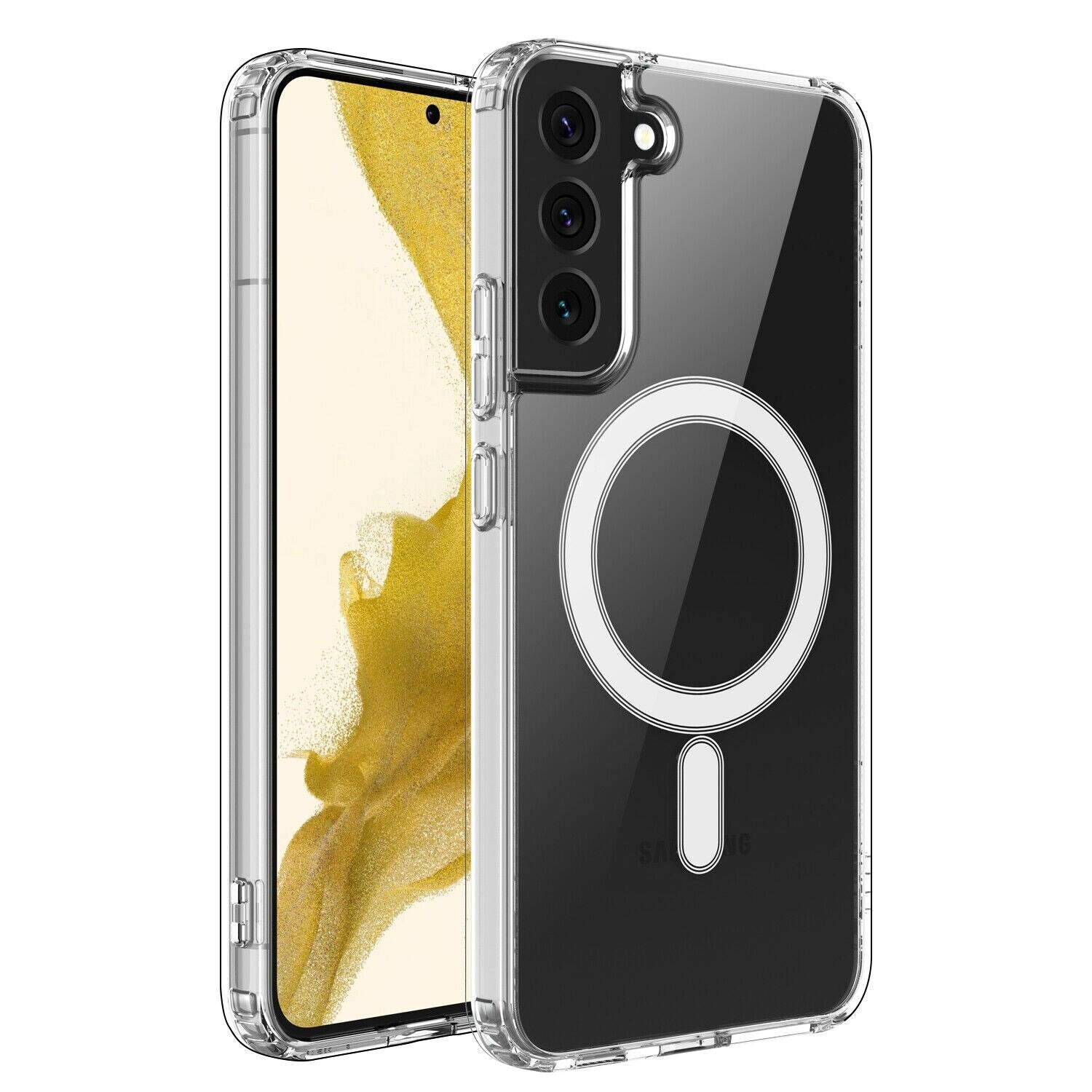 Magsafe Transparent Case for Galaxy S22 Plus – CaseAnytime