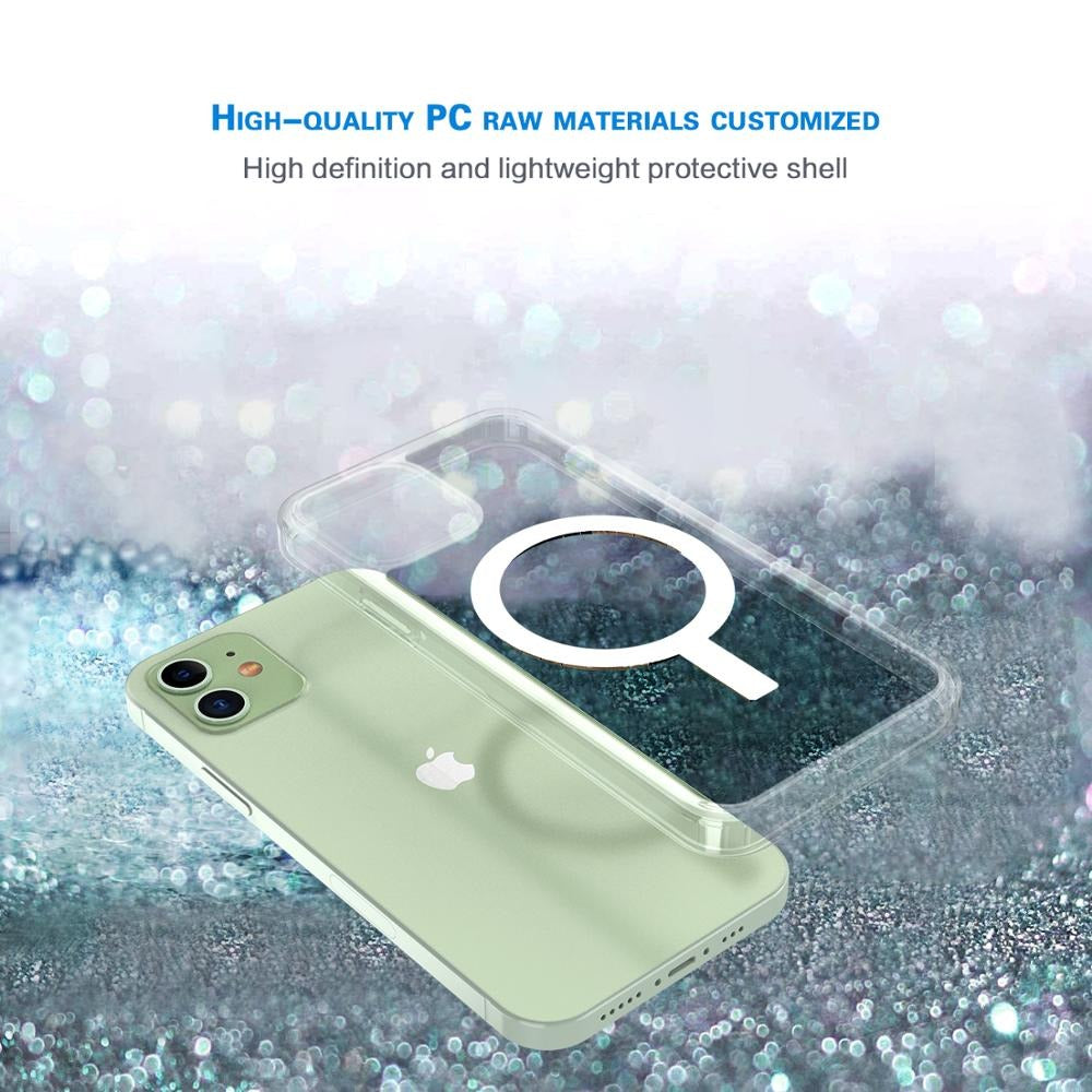 Magsafe Clear Case for iPhone 12 – CaseAnytime